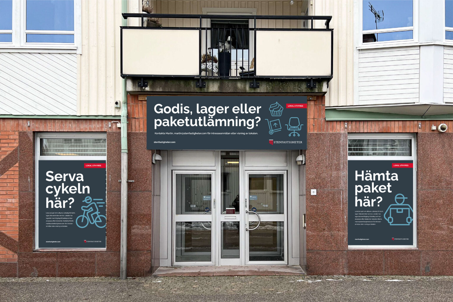 Lokaler uthyres | Butik, kontor, industri, m.m. | Stenfastigheter